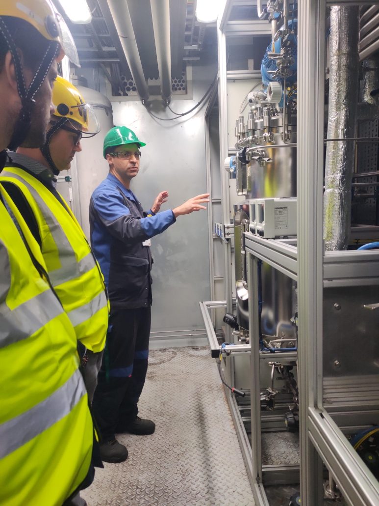 Scaling-up the integrated syngas fermentation pilot process - Biosfera